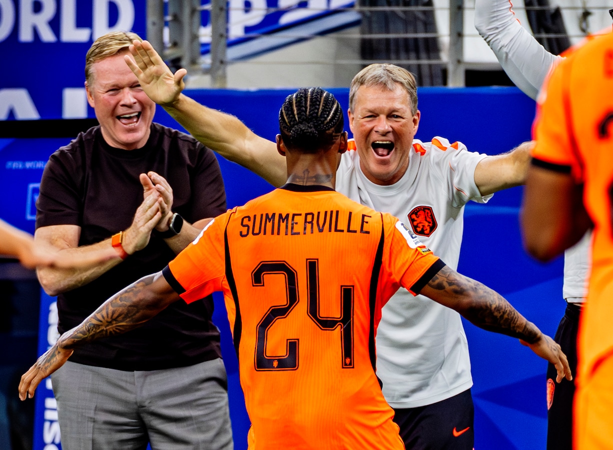 Oranje op rapport | Ryan Gravenberch en Crysencio Summerville besten ...