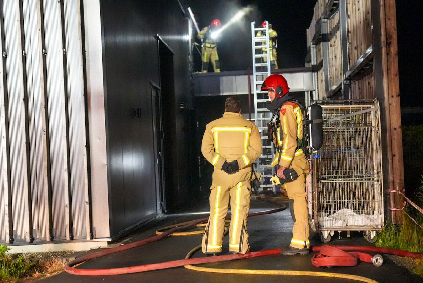 Brand in wand van restaurant op Landal Strabrechtse Vennen in Someren ...