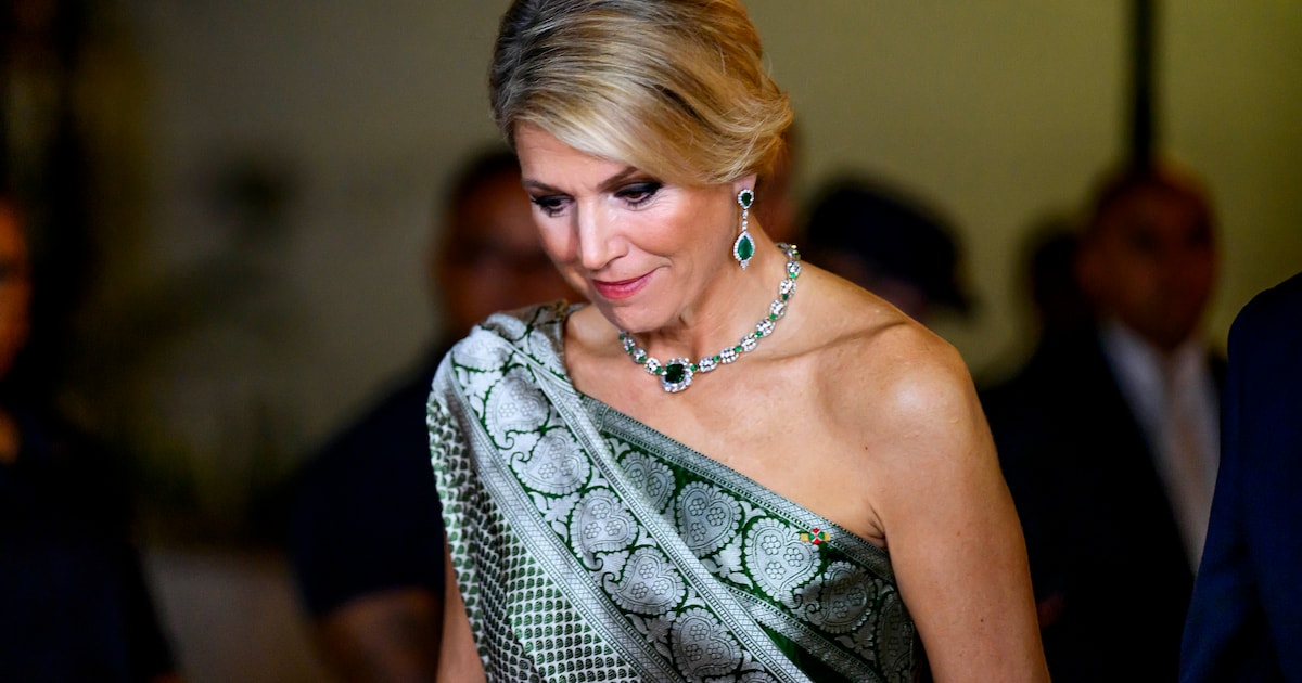 Koningin Máxima in Jan Taminiau-jurk die ze eerder droeg bij show van ...