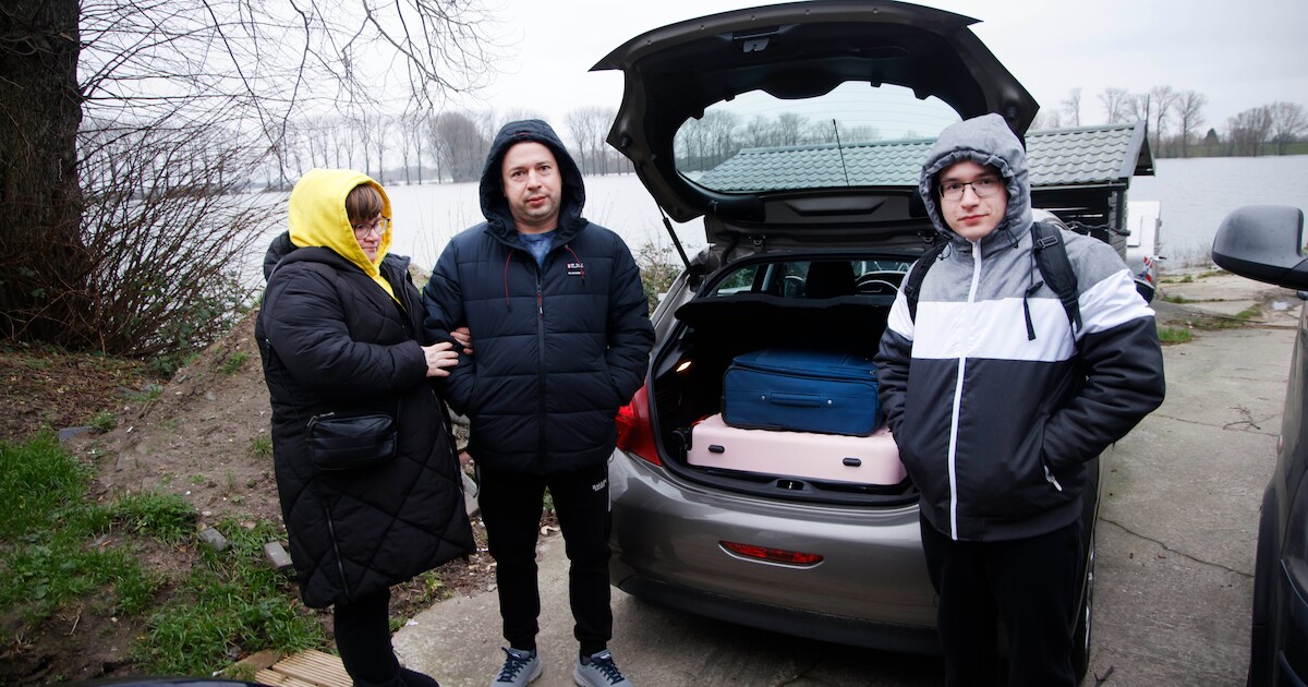 Oekraïners zijn geëvacueerd uit Wamel: ‘De vorige keer konden we vier ...