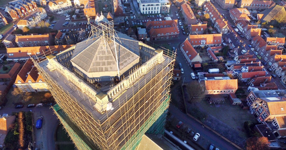 Zonder brokstukken weer lopen door Brielle: toren voor één miljoen ...