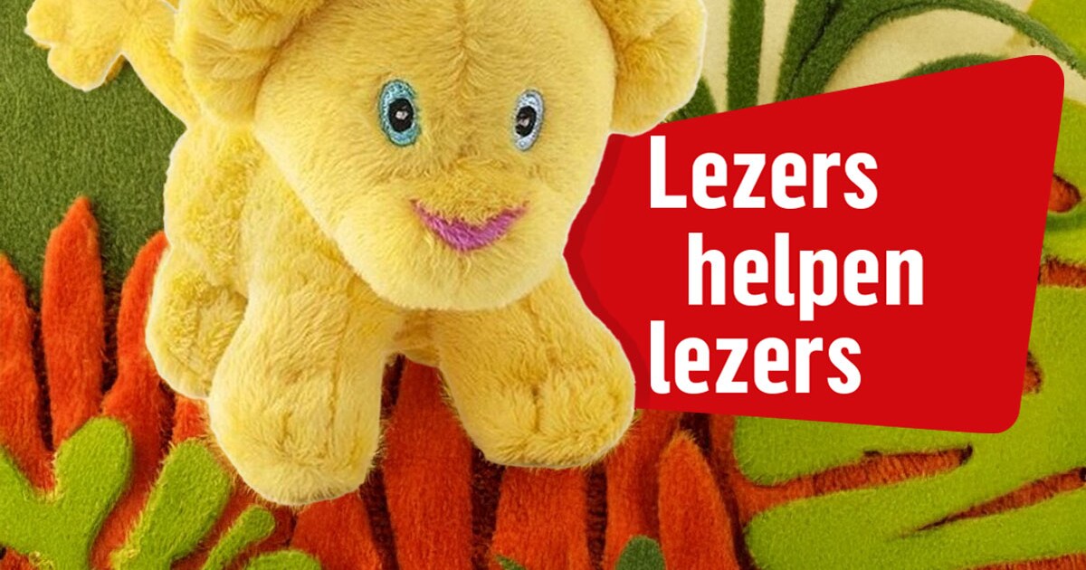 Oma Trix zoekt onvermoeibaar door naar Welpje, de knuffel uit Casper en ...