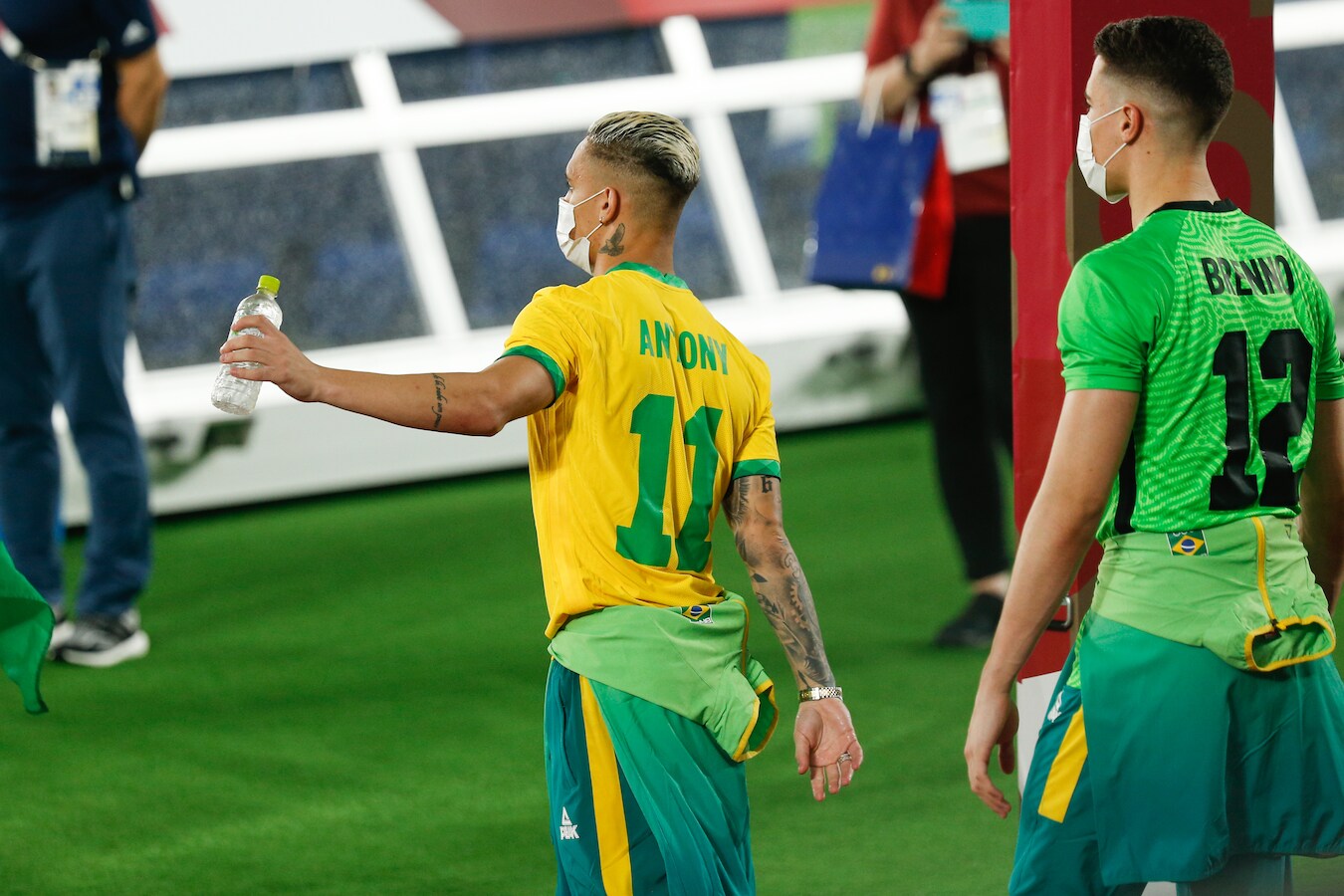 Olympisch kampioen Antony heeft zich ook in Japan in de kijker gespeeld ...
