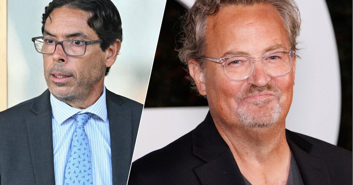 Dokter bekent schuld aan leveren ketamine overleden Friends-acteur ...