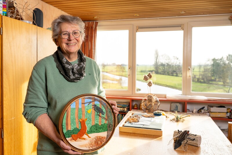Kantklossen stoffig? Nee hoor: Gerdi maakt er pure kunst mee | Regio ...