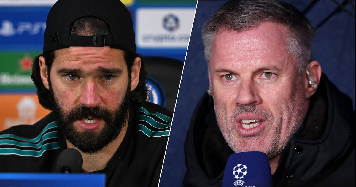 Liverpool-doelman steunt Arne Slot, oud-speler Jamie Carragher hekelt ...