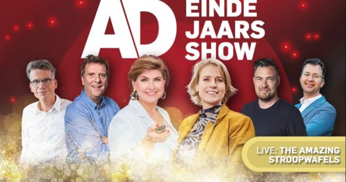 AD blikt terug op 2023 tijdens speciale eindejaarsshow in het theater ...