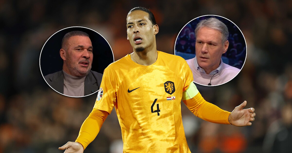 Marco van Basten en Ruud Gullit halen opnieuw uit naar Virgil van Dijk: ‘Kom op nou, je bent zo ...