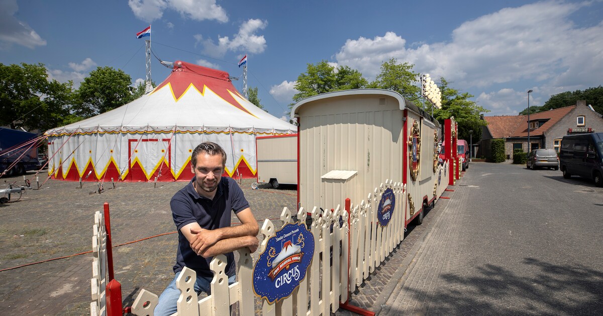 Hoe Martijn zijn gedroomde circus dan eindelijk terug naar Dommelen ...