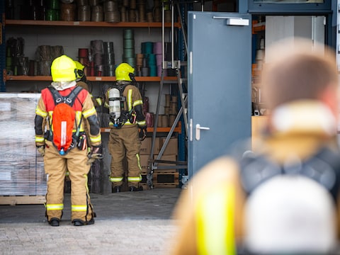 Brand in pand met drie miljoen meter touw op voorraad in Krimpen aan ...