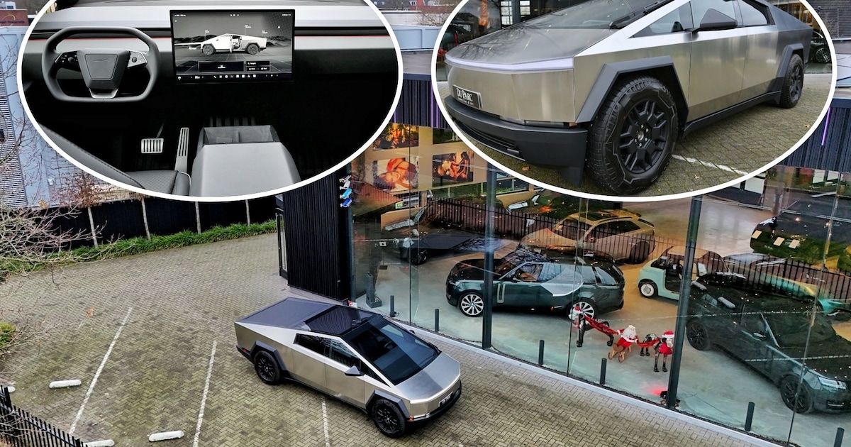 Eerste Tesla Cybertruck van Nederland staat hier te koop, maar je mag ...