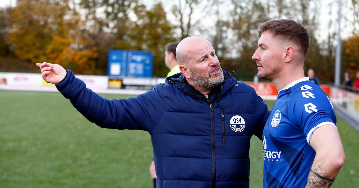 Hoofdsponsor nu hoofdtrainer van OSV: ‘Ik ben geen stroman, als ik het ...