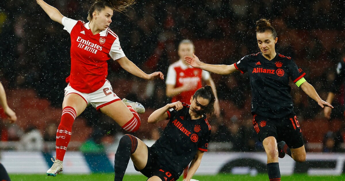 Victoria Pelova met Arsenal na wondergoal Maanum naar halve finales ...