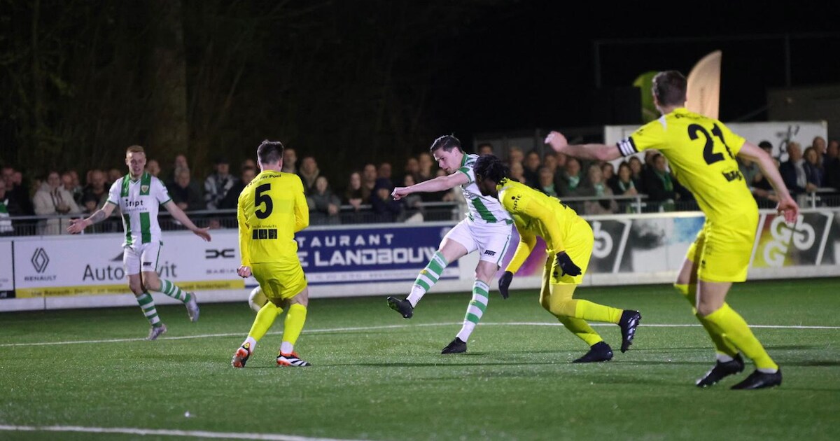 Ruben de Jager voor 3000 man matchwinnaar bij Kloetinge-Hoek | Goes | AD.nl