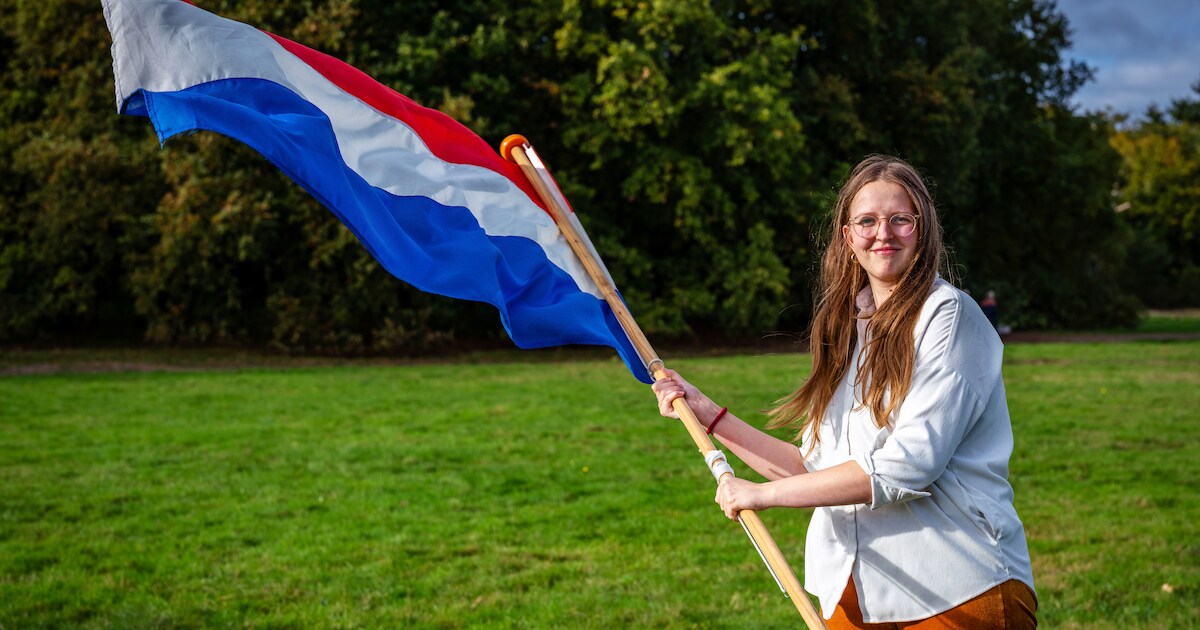 Renske hoopt dat iedereen vlag uithangt op verkiezingsdag: ‘Stel je ...