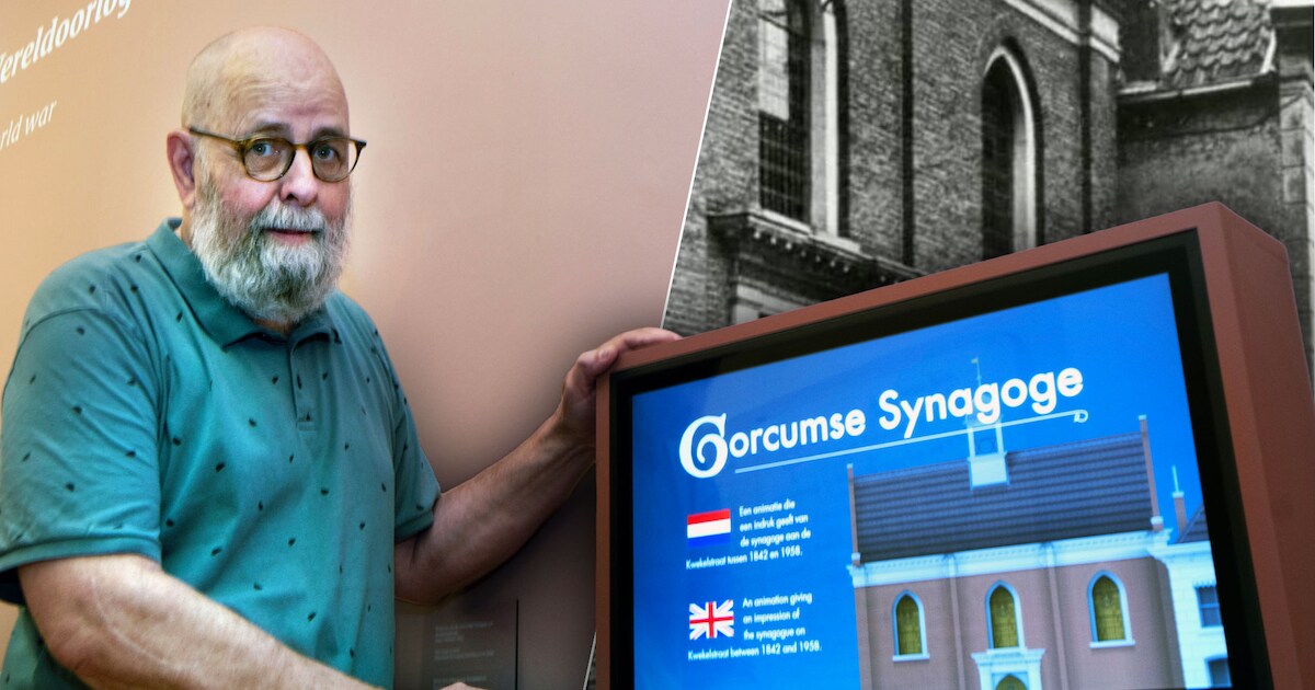 Rabijn Izzy (70) maakt 3D-reconstructie van voormalige synagoge in ...