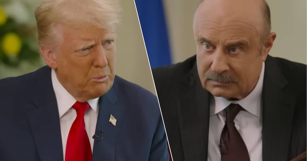 Trump bij Dr. Phil: ‘God wil dat ik de wereld red’ en ‘aanslag was ...