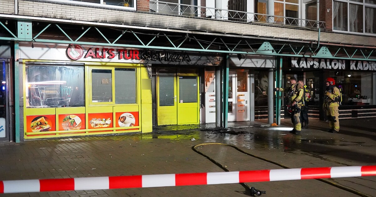 Grote schade na brand bij eerder deze week beschoten Turks restaurant ...