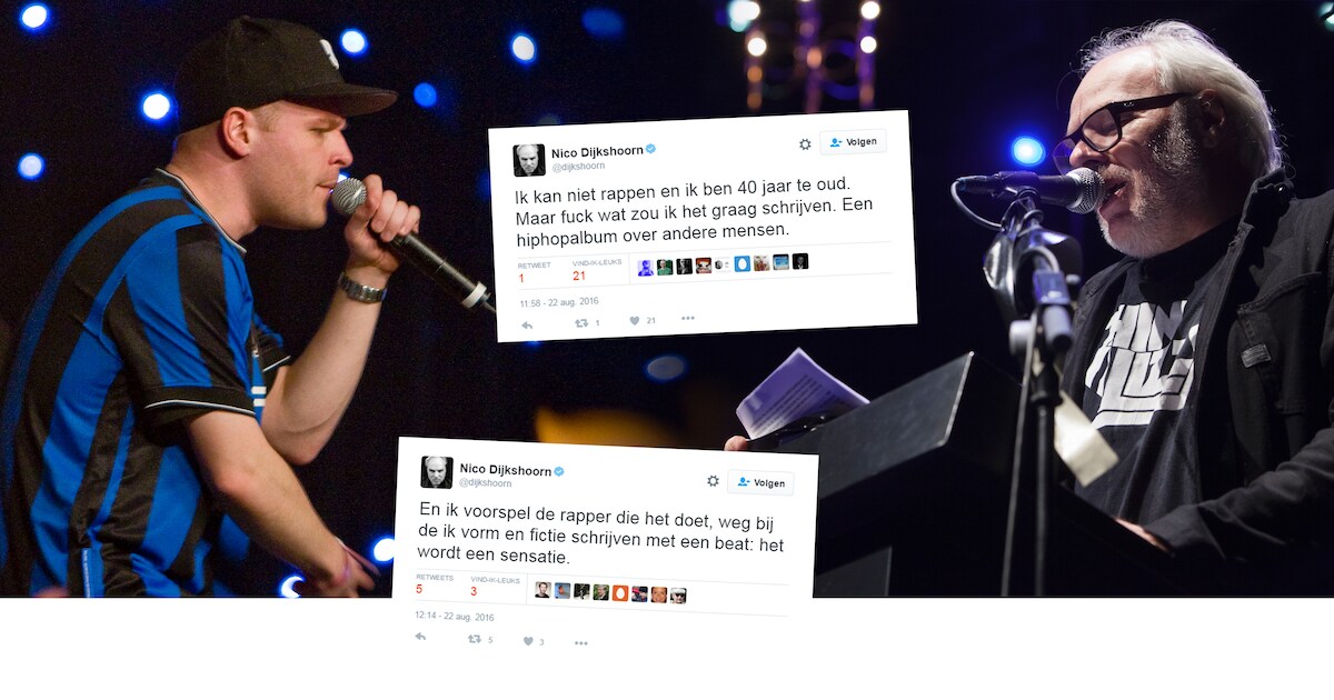 Zwolse rapper Sticks ziet experiment met teksten Nico Dijkshoorn wel ...