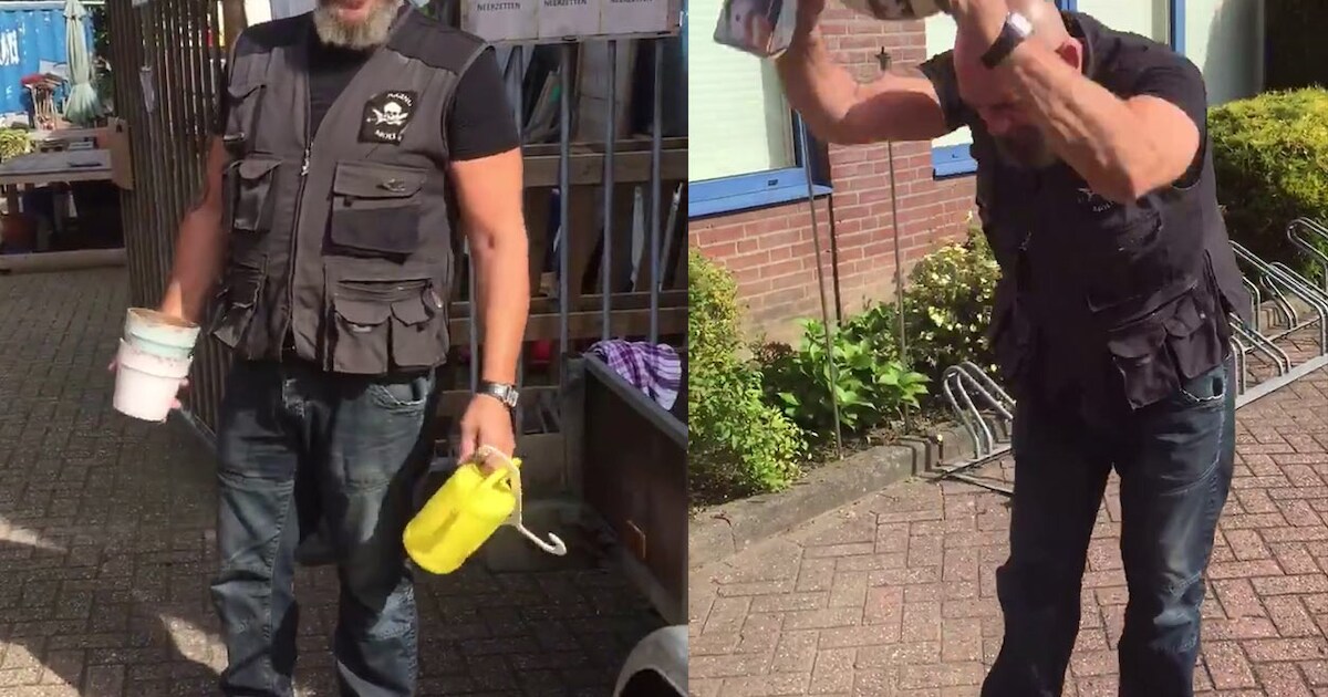 Boze eigenaar koopjeshal gooit eigen waar kapot | Groene Hart | AD.nl