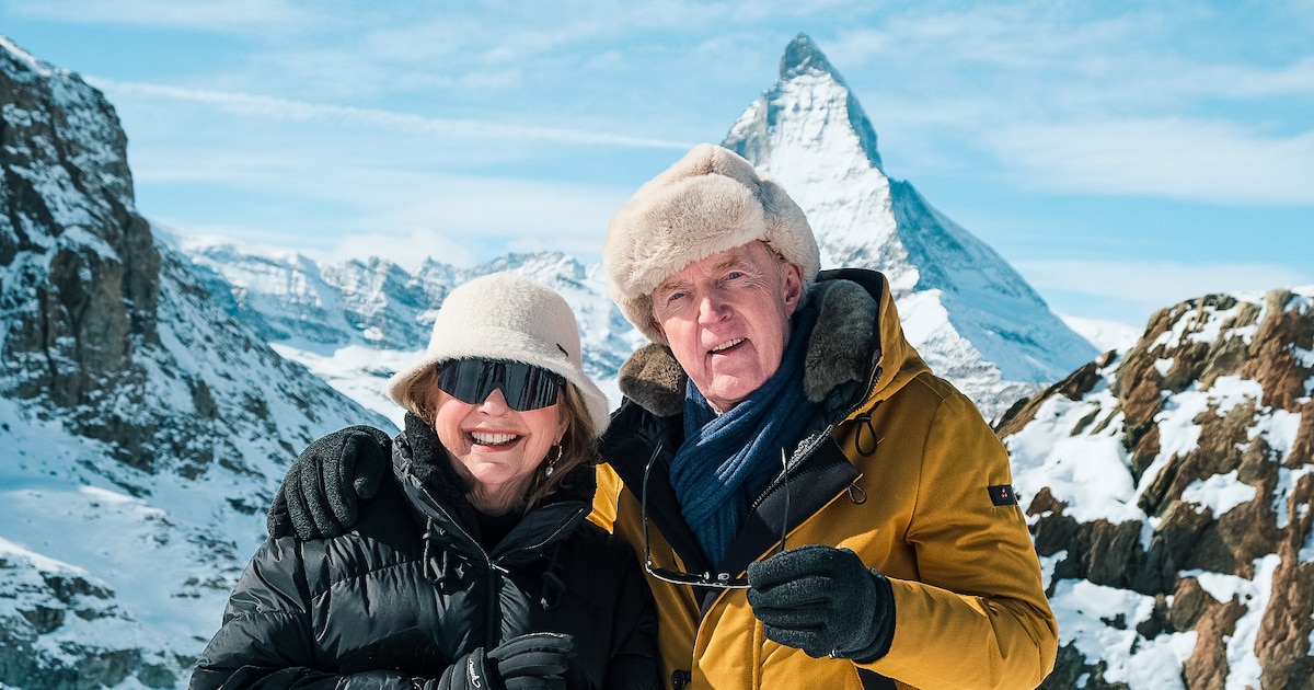 André en Janny per trein door Zwitserland: ‘Er zijn daar magische ...