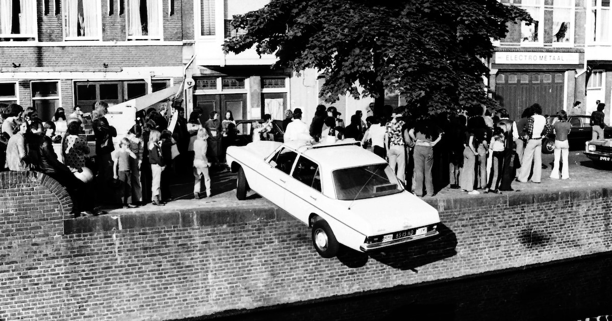 Wat u meestal ziet in actiefilms, gebeurt op 1 juli 1975 in het centrum ...