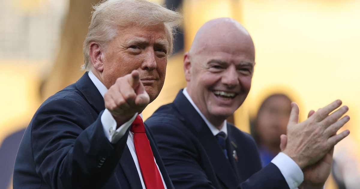Cadeautje voor Donald Trump? FIFA-baas Gianni Infantino verzint ...