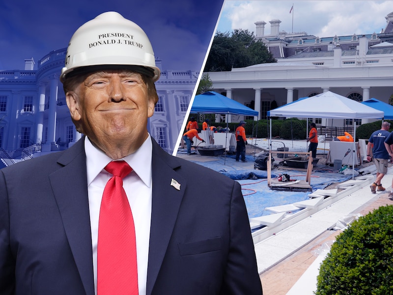 Witte Huis verandert in blingbling-tent: ‘Trump wil blijvende stempel ...
