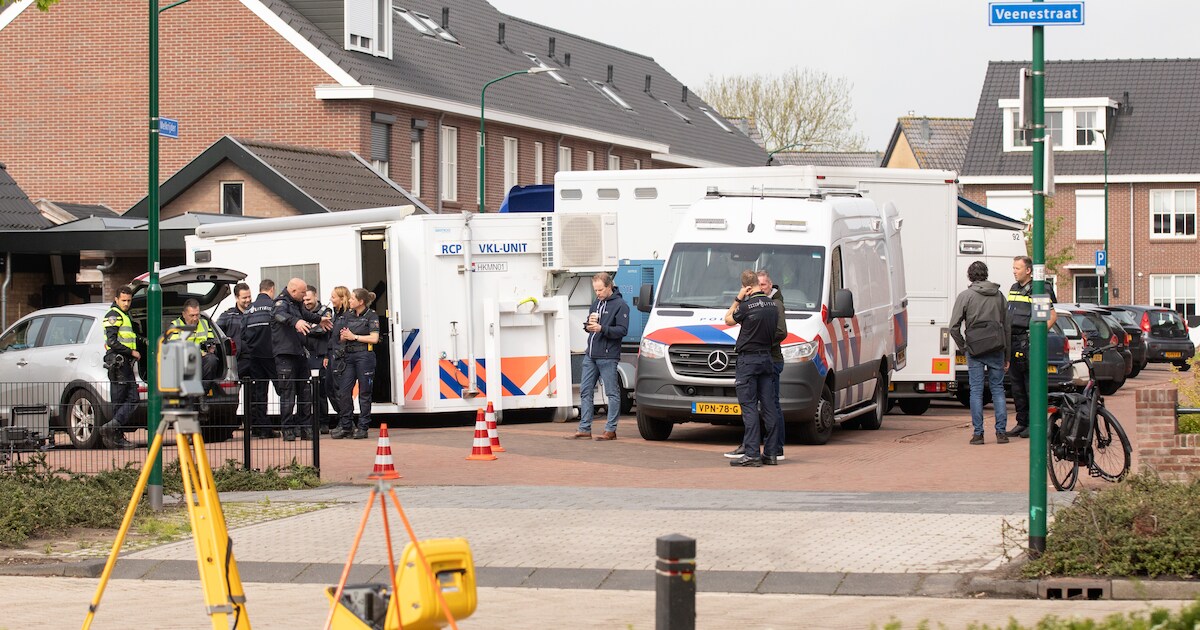 Een drone, expertteam en forensische politieteams: plaats schietpartij Bunschoten in kaart ...