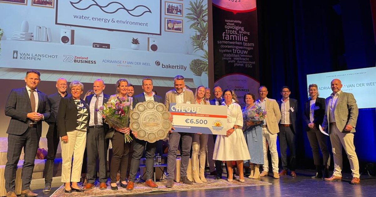 Colsen Adviesburo voor Milieutechniek wint award Zeeuws familiebedrijf ...