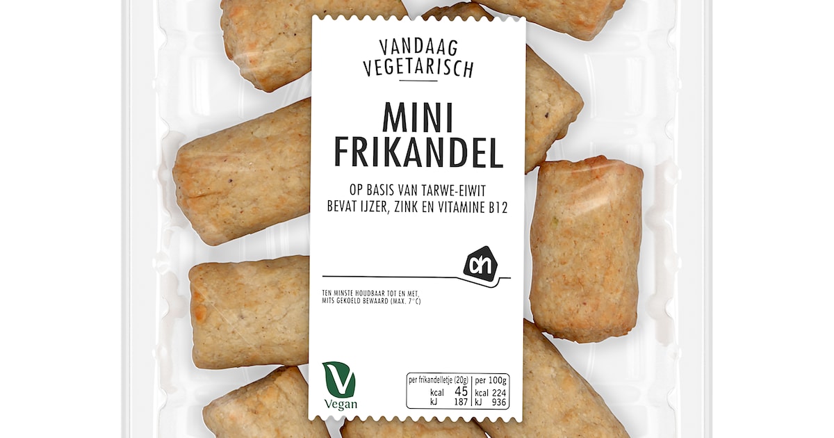 Vegan mini-frikandellen: een bleke, kleffe vervanger met weinig smaak ...