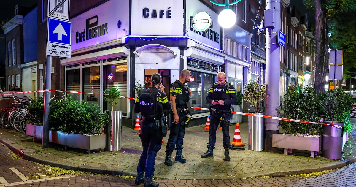 Man (58) gewond bij schietpartij voor café: schutter nog spoorloos ...