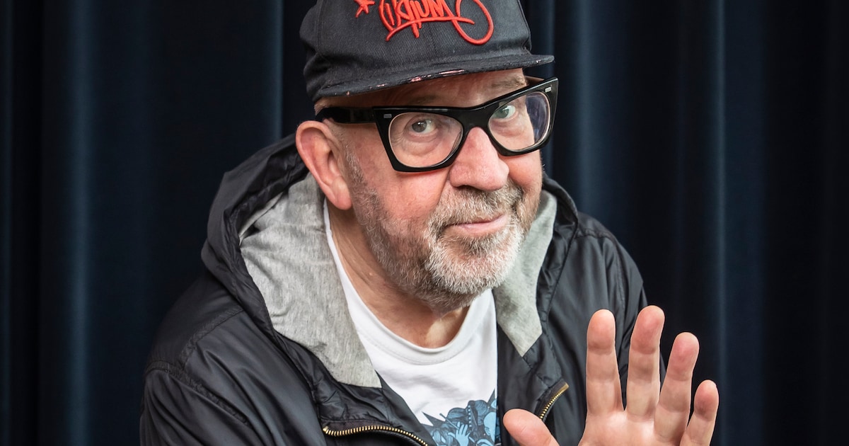 Hans Vandenburg van Gruppo Sportivo is een verlegen praatjesmaker ...