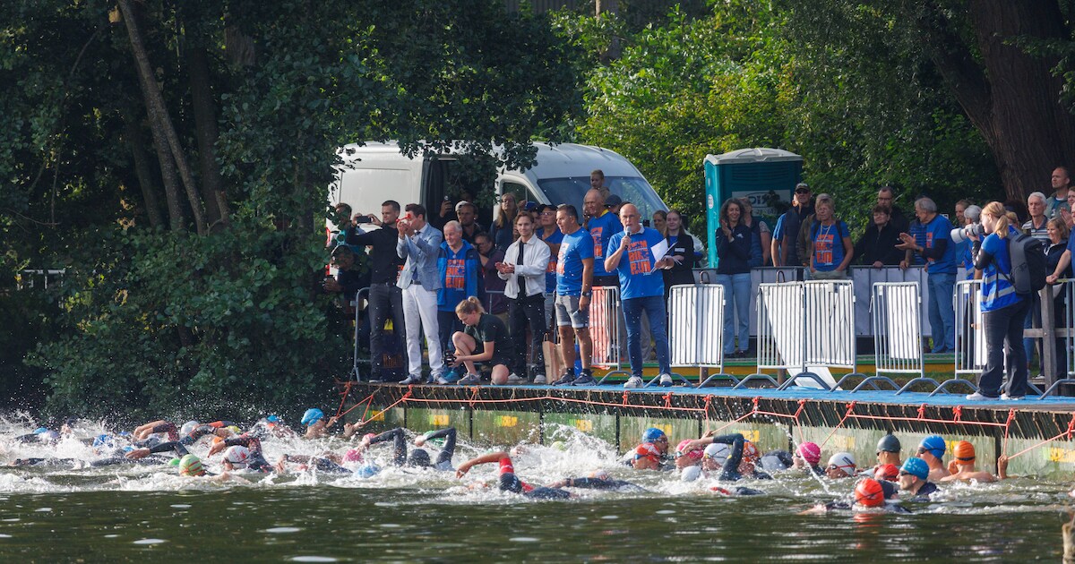 Op het droge slaat aanstaande vader Daan toe in triatlon van Veenendaal ...