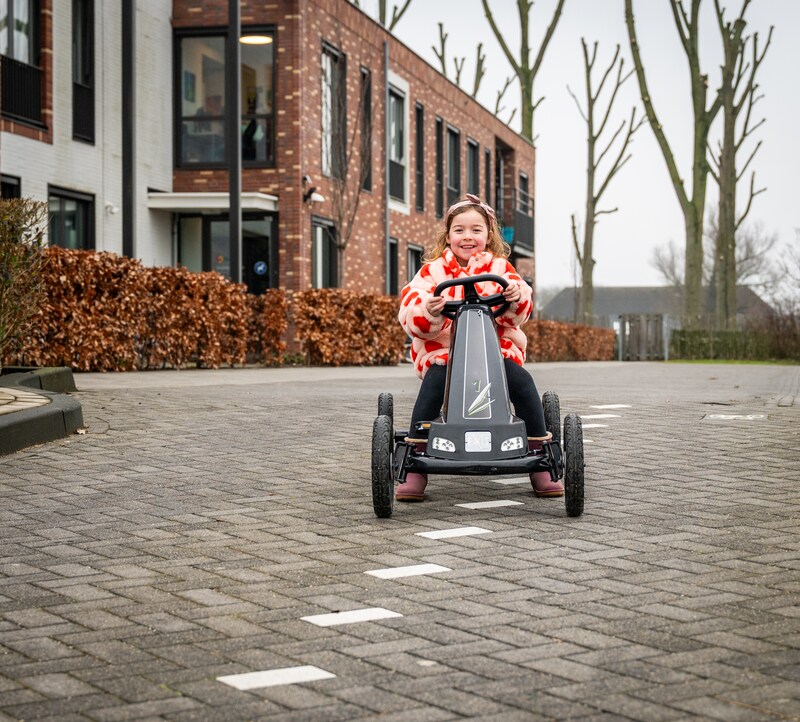 Sifra (5) vindt skelteren het leukst: ‘Alleen als het regent, speel ik ...