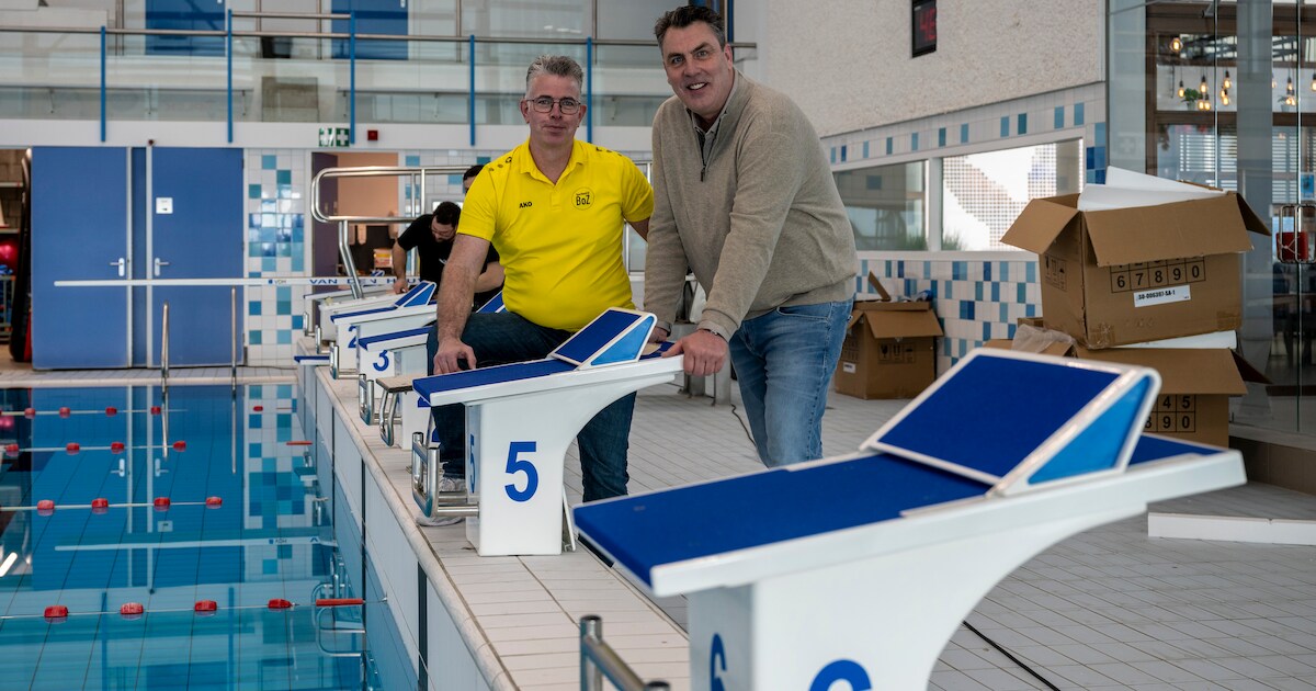 Nieuwe startblokken kan tienden van seconden schelen voor zwemmers in ...