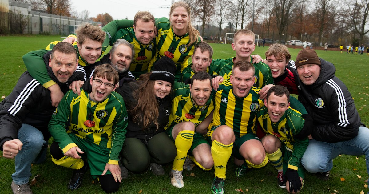 G-team De Panters viert jubileum in Vianen: ‘Voetbal brengt hen zowel ...