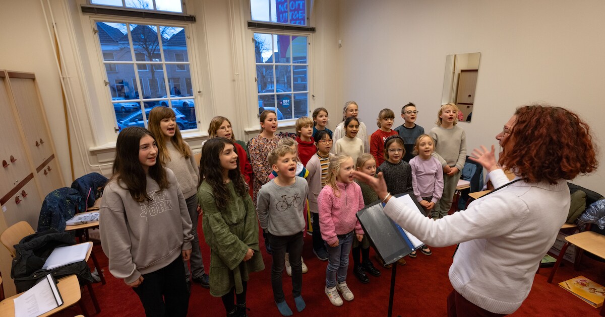 Met 185 kinderen een jubileumlied zingen: Quintus gaat het doen ...