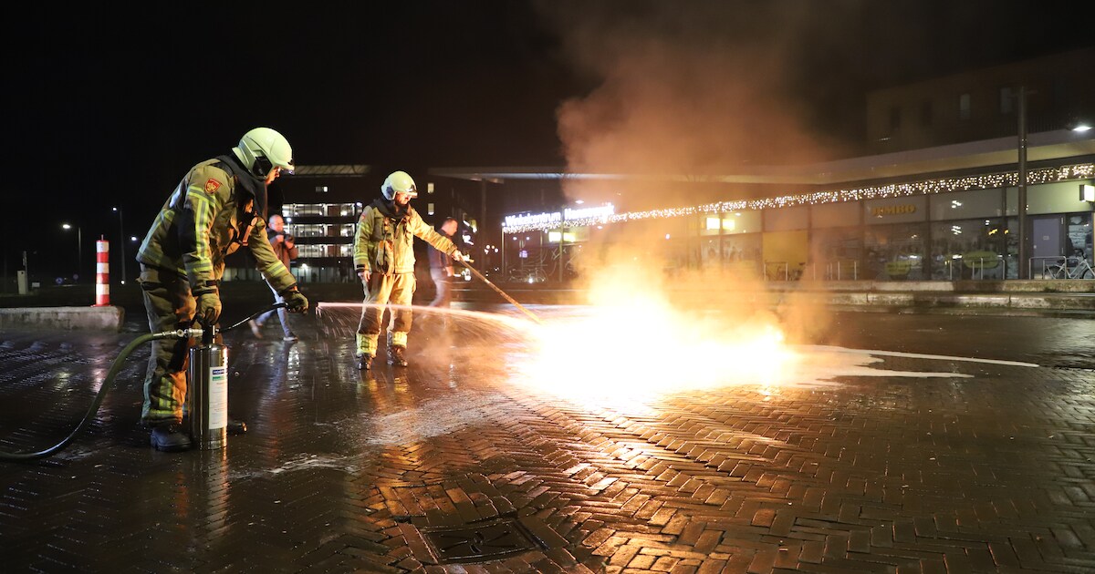 Zwaar illegaal vuurwerk aangetroffen tijdens blussen van brand in ...
