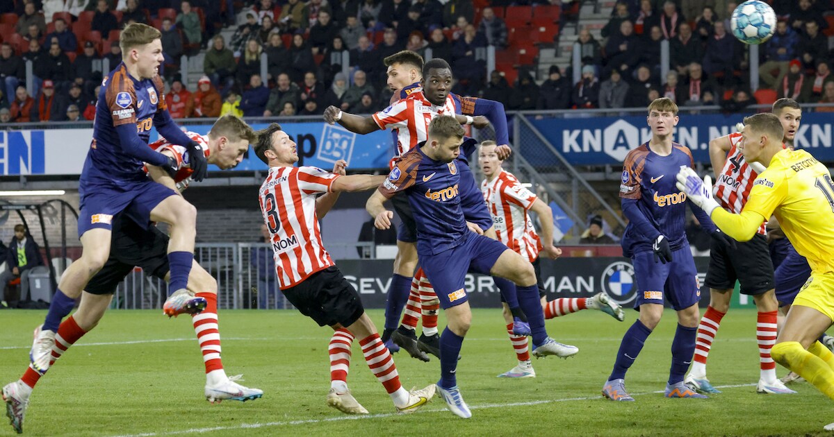 Sparta is de reuzendoder van het rechterrijtje, maar sterkere oppositie ...