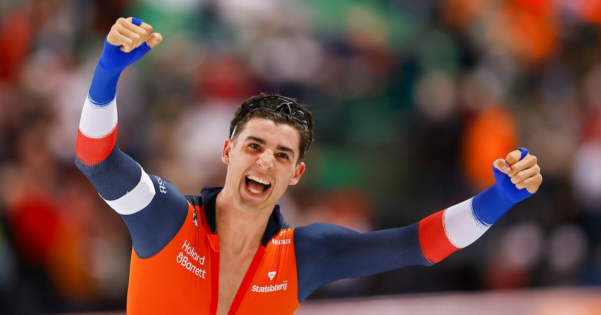 Schaatser Jenning de Boo verkozen tot Groninger Sporter van het Jaar ...