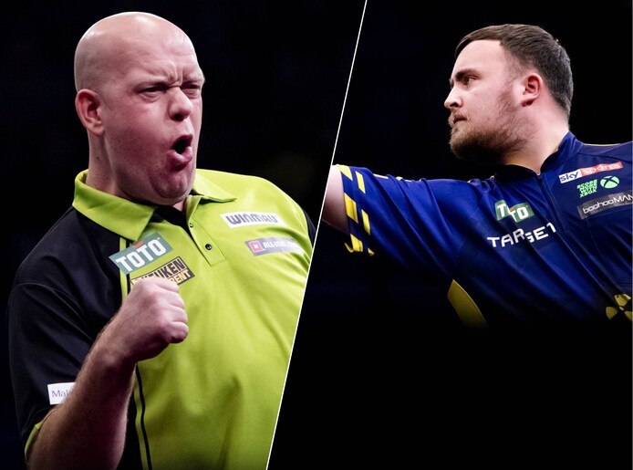 Ondanks gebroken teen wint Van Gerwen, nu herhaling WK-finale tegen ...