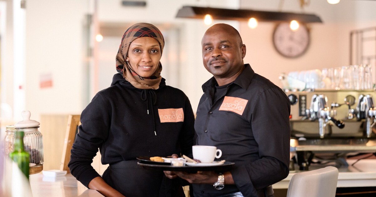 Abdel en Ranya vluchtten en begonnen uniek restaurant - nu zijn ze ...