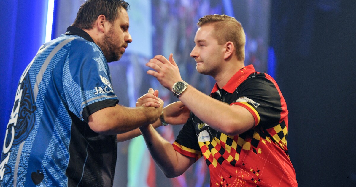 Van den Bergh laat België juichen met zeer knappe comeback tegen Lewis ...