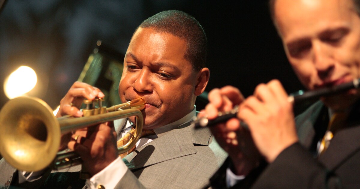 Wereldberoemde trompettist Wynton Marsalis spreekt Amersfoort Jazz toe ...