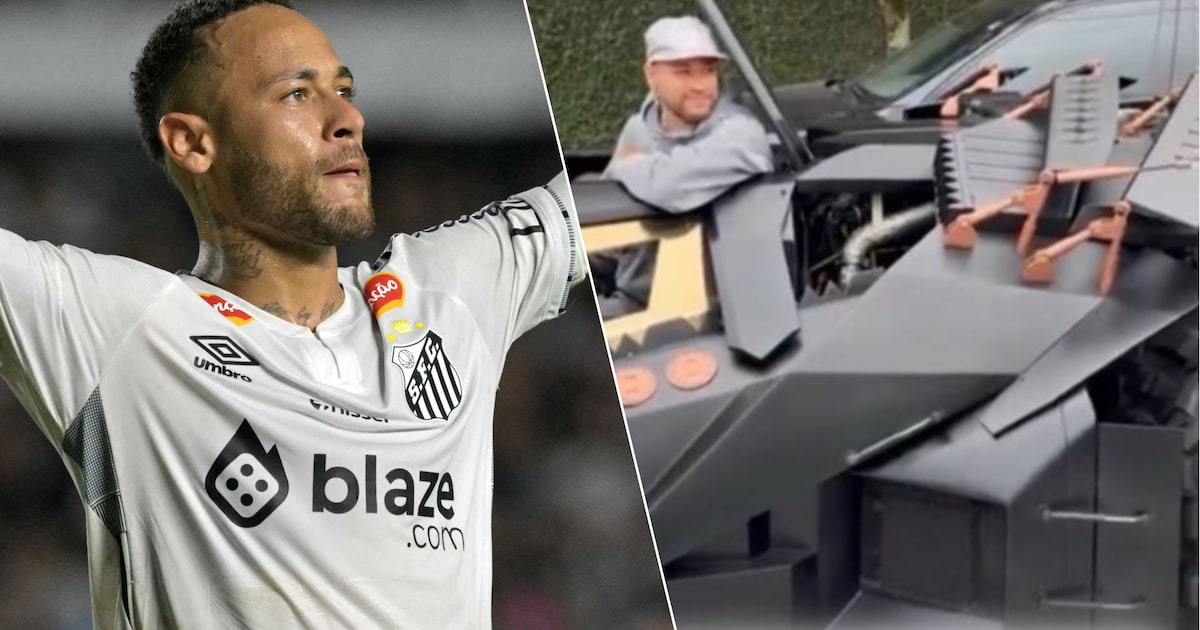 Neymar koopt Batmobile van 1 miljoen euro, al kun je er niet eens ...