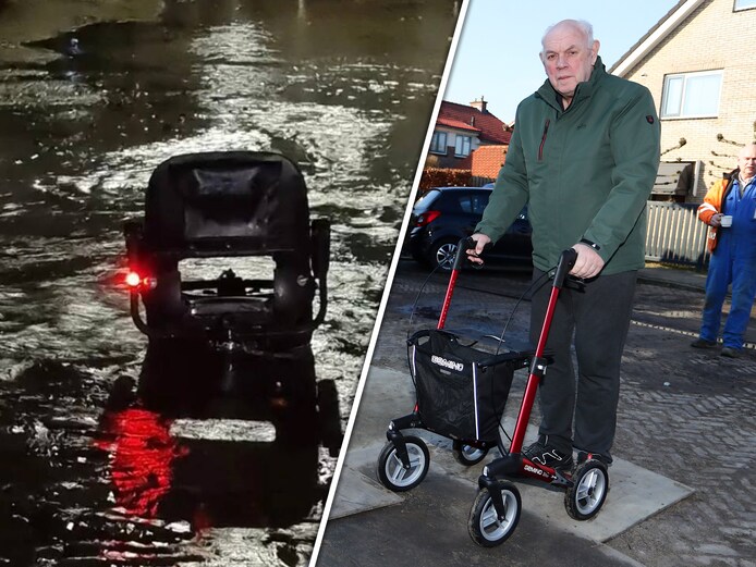 's Morgens vroeg laat Geo (74) zijn hond uit, maar dan kukelt hij met ...