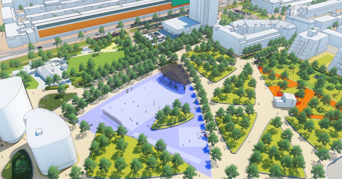 Wijkpark Transvaal krijgt flinke opknapbeurt: meer groen en vernieuwde ...