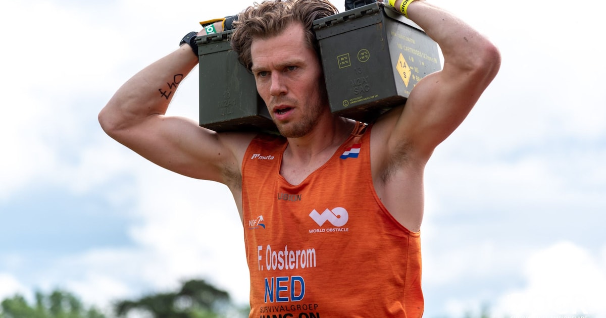 Frank Oosterom won met zijn team EK en WK obstacleruns: ‘Er is niets ...