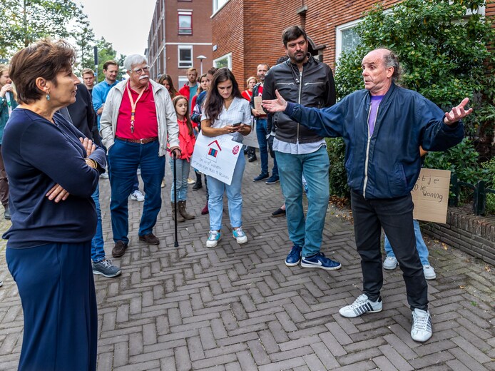 PvdA-leider Ploumen loopt zich in Utrecht warm voor het woonprotest ...
